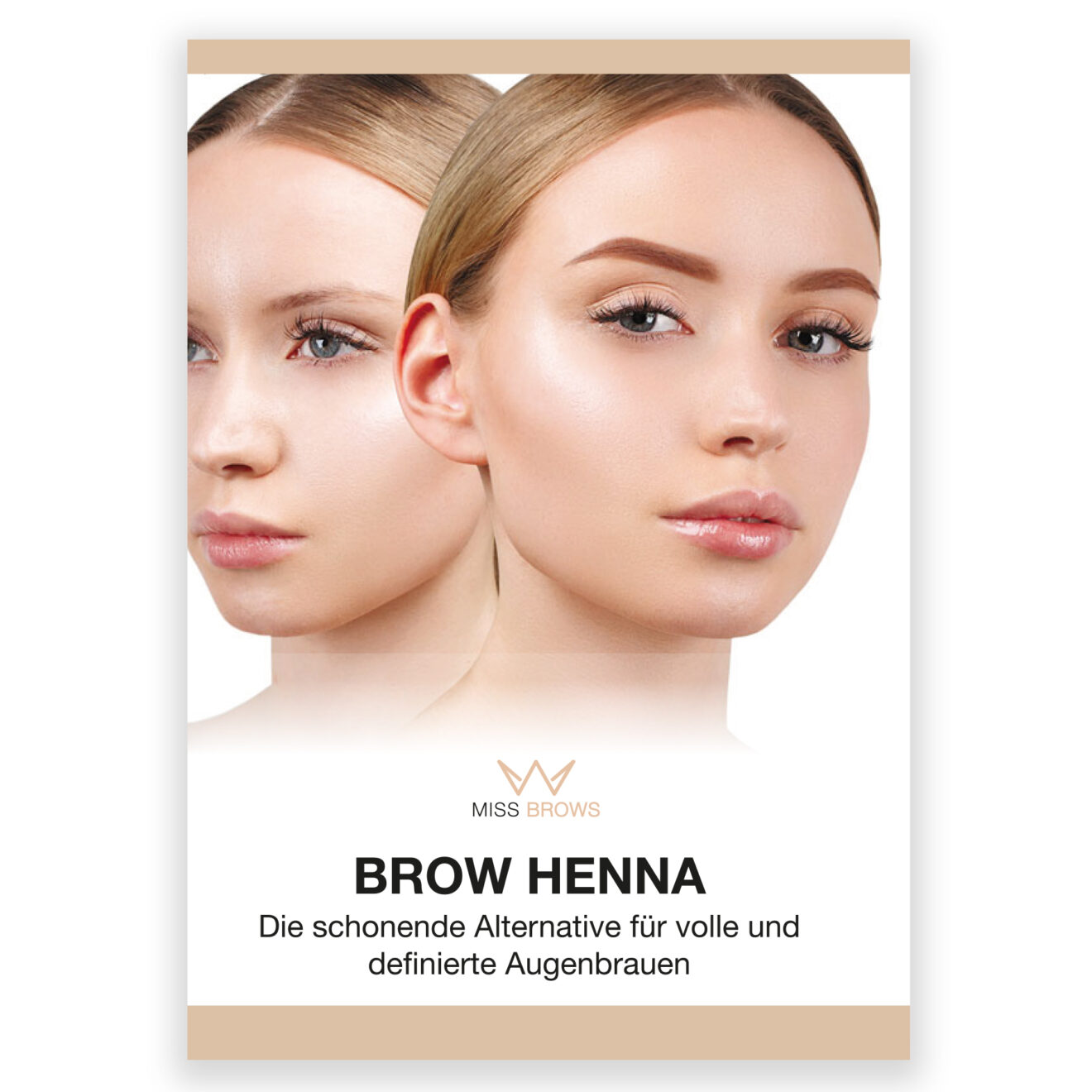 BROW HENNA POSTER | A1 | ⋆ Miss Lashes